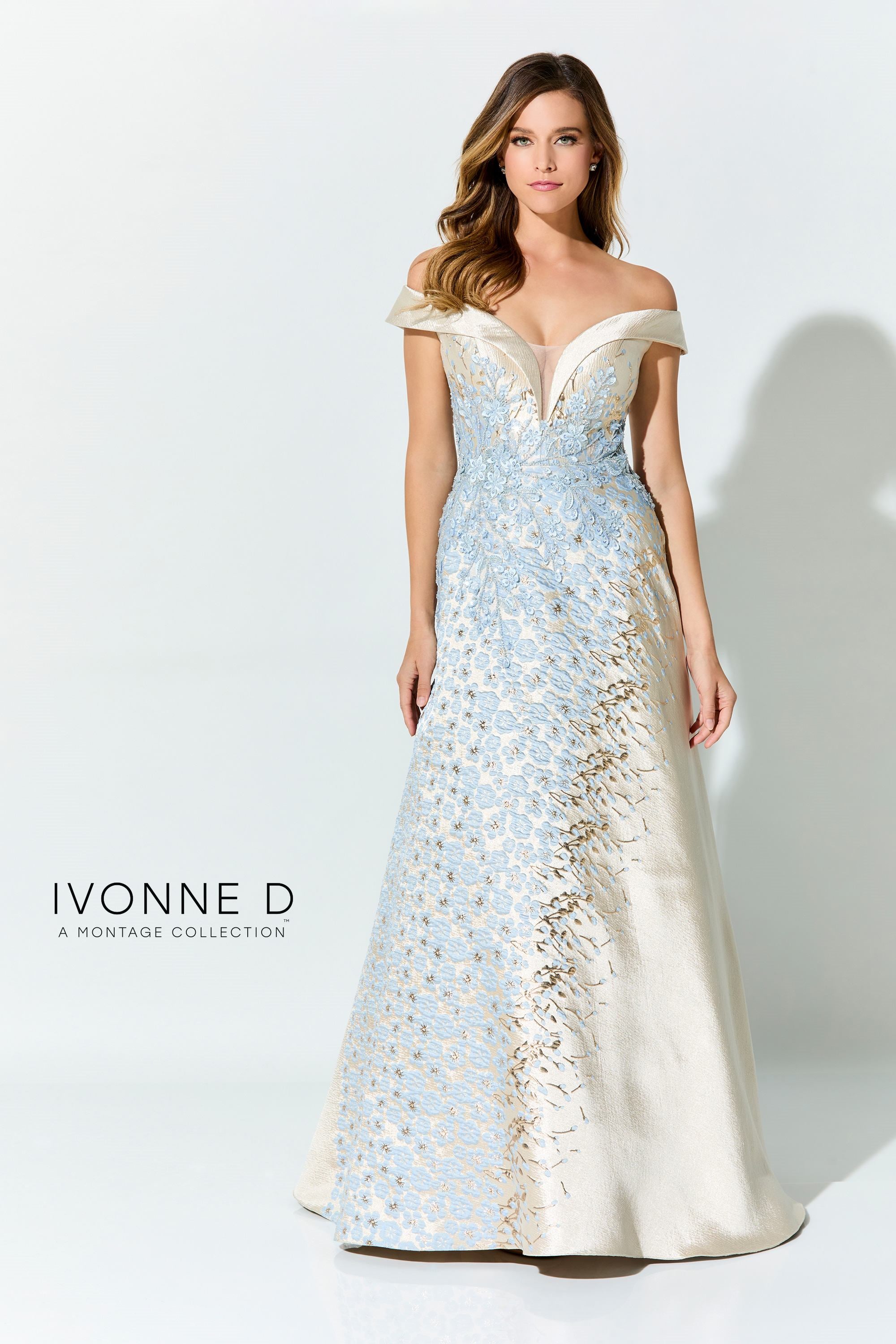 Ivonne D ID929 Mikado Evening Gown - Timeless Elegance – Mydressline