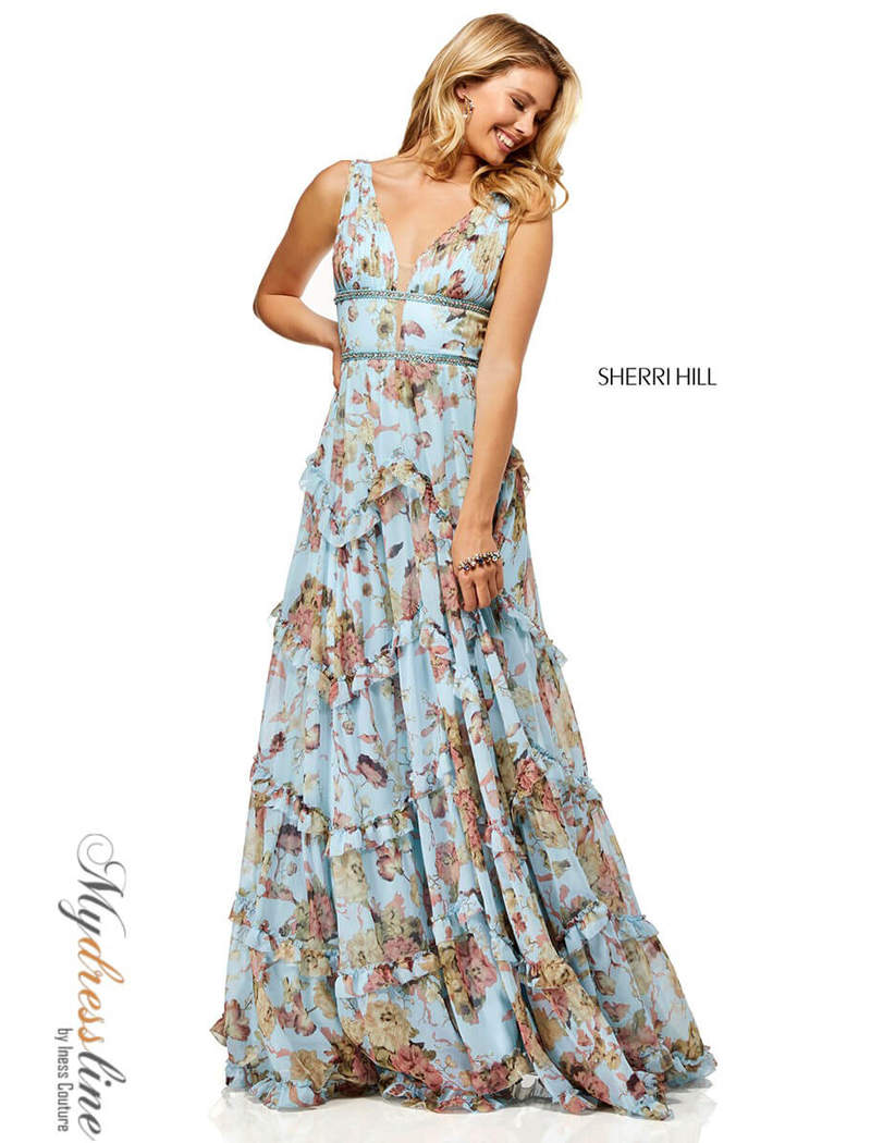 Different Stylish Long and Short Floral Print and color Full Dresses ...
