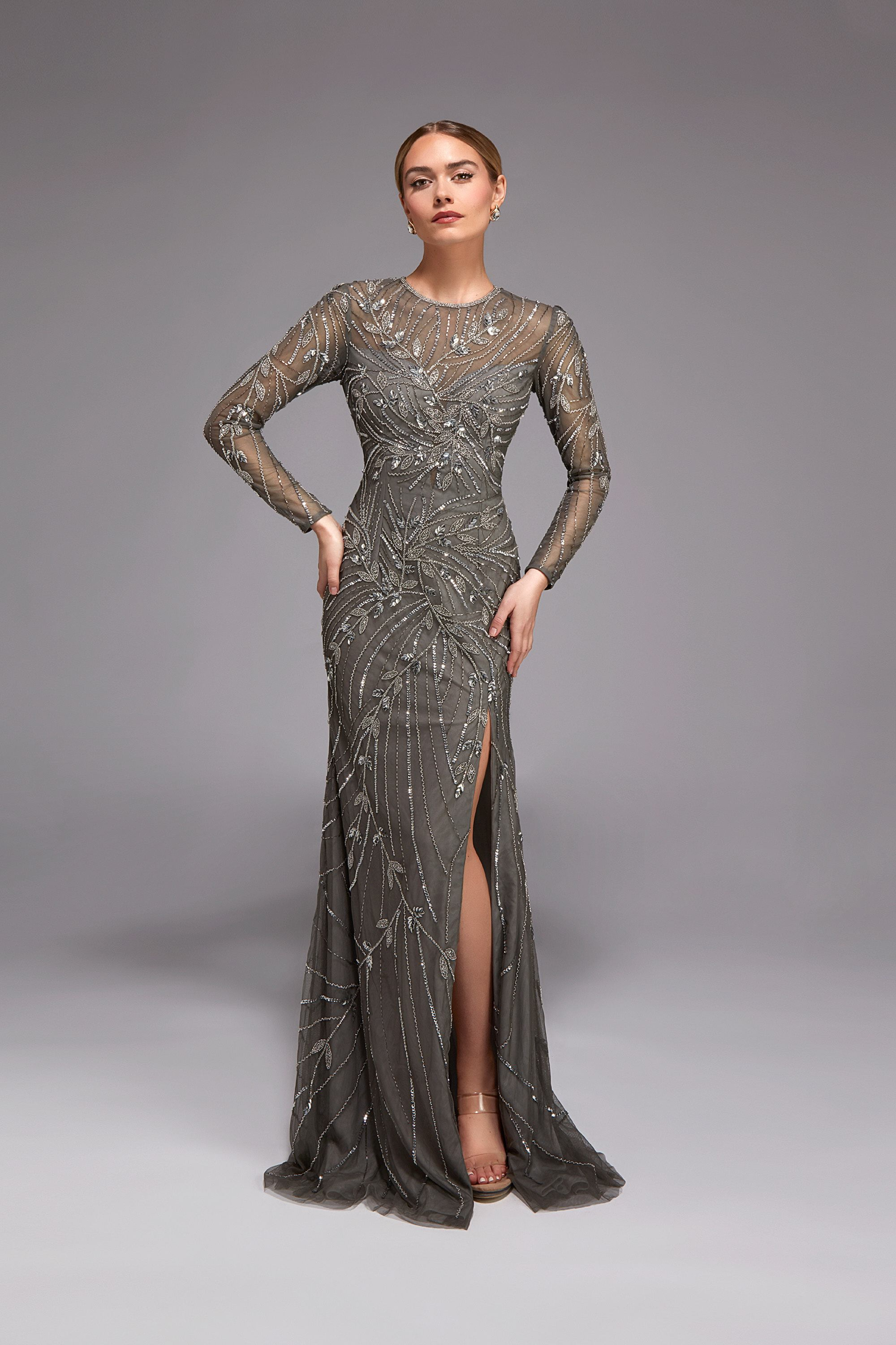 Alyce 27801 Satin Mermaid Gown with Beading – Mydressline