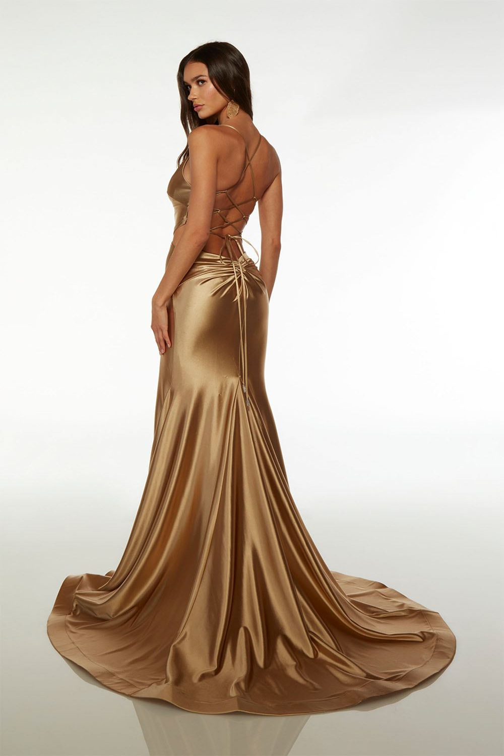 Alyce 61674 Stretch Satin Evening Gown for Prom 💖 – Mydressline