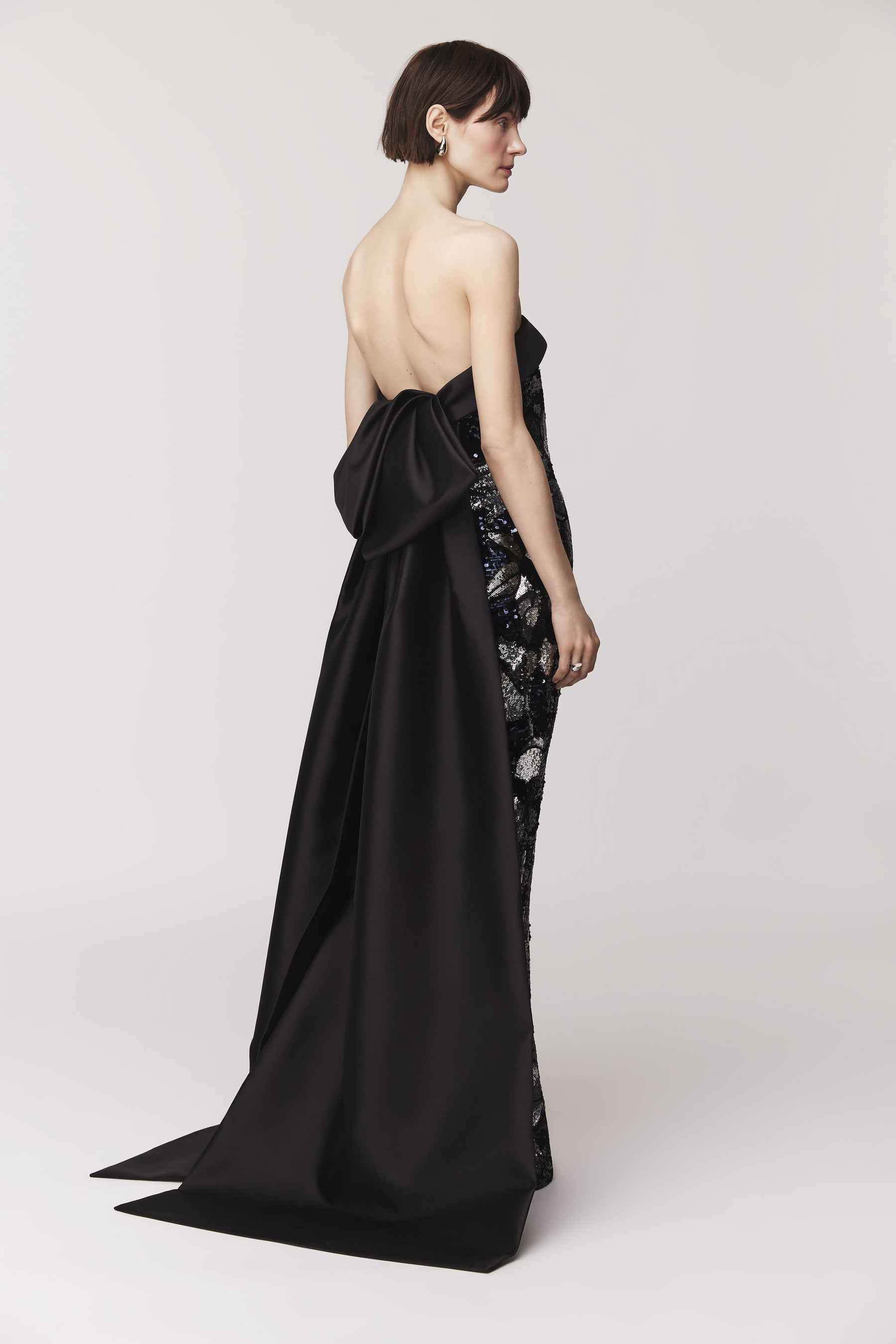 Audrey+Brooks 6717 Velvet Sequin Evening Gown – Mydressline