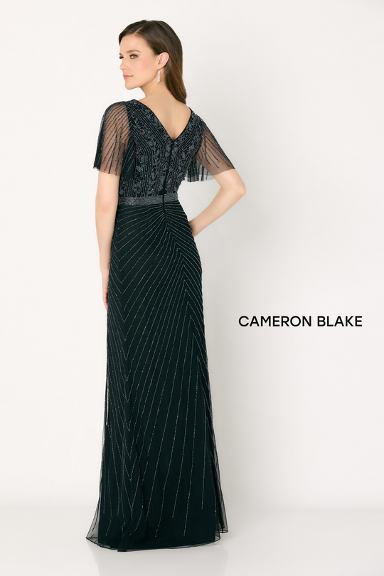 Cameron Blake CB785 A-Line Gown with Beading Detail – Mydressline