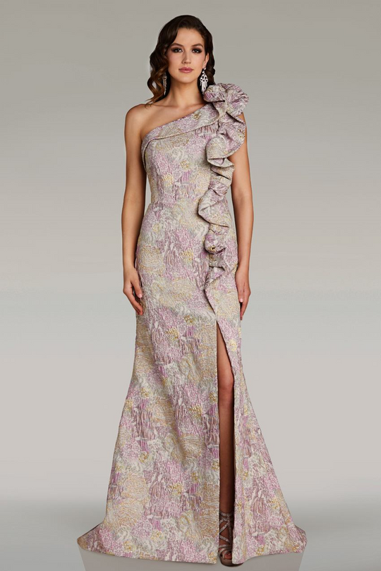 Feriani Couture 18448: Luxe One-Shoulder Gown – Mydressline