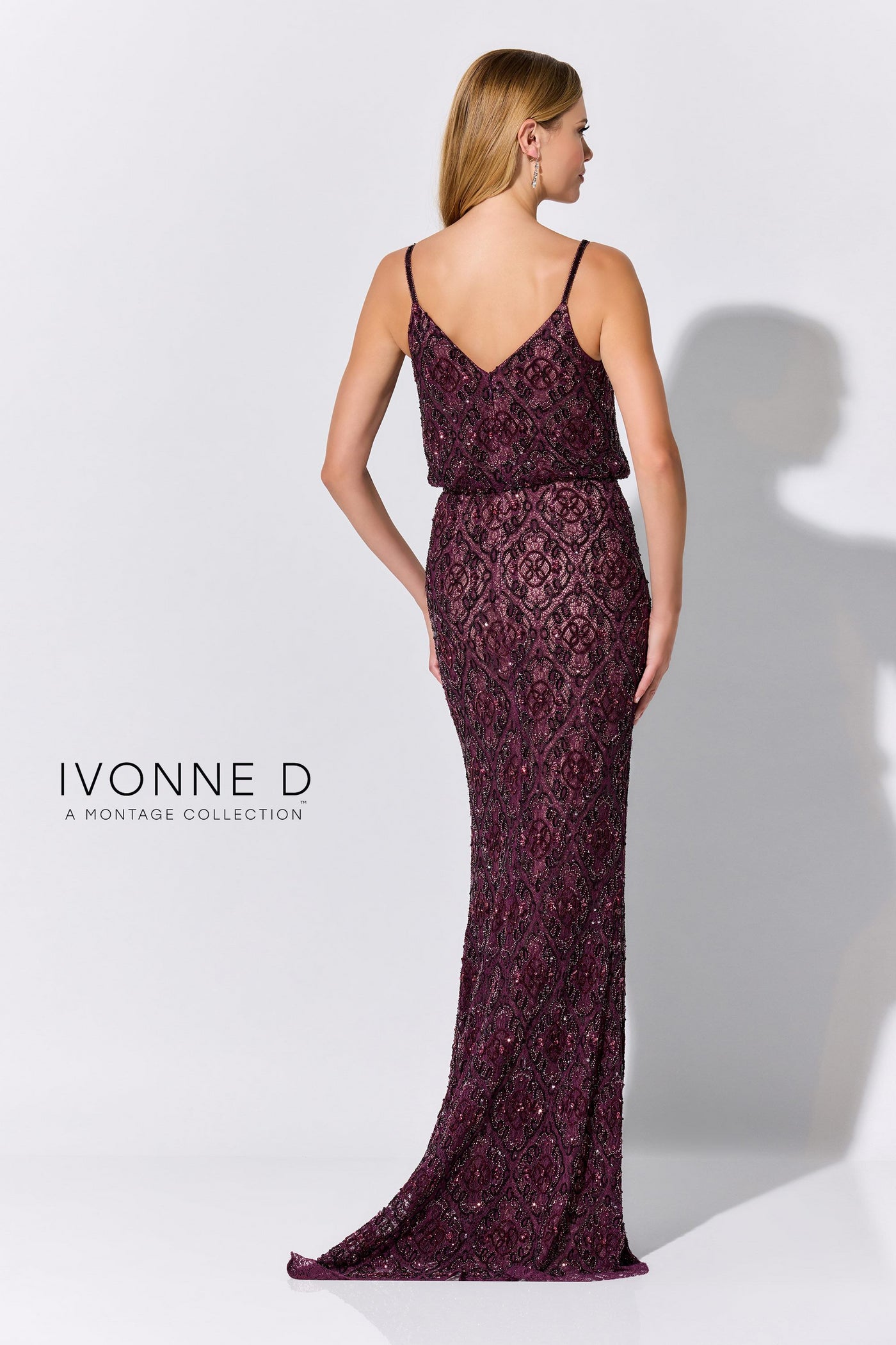 Enchanting Lace and Sequin Gown with Shawl Included – Mydressline