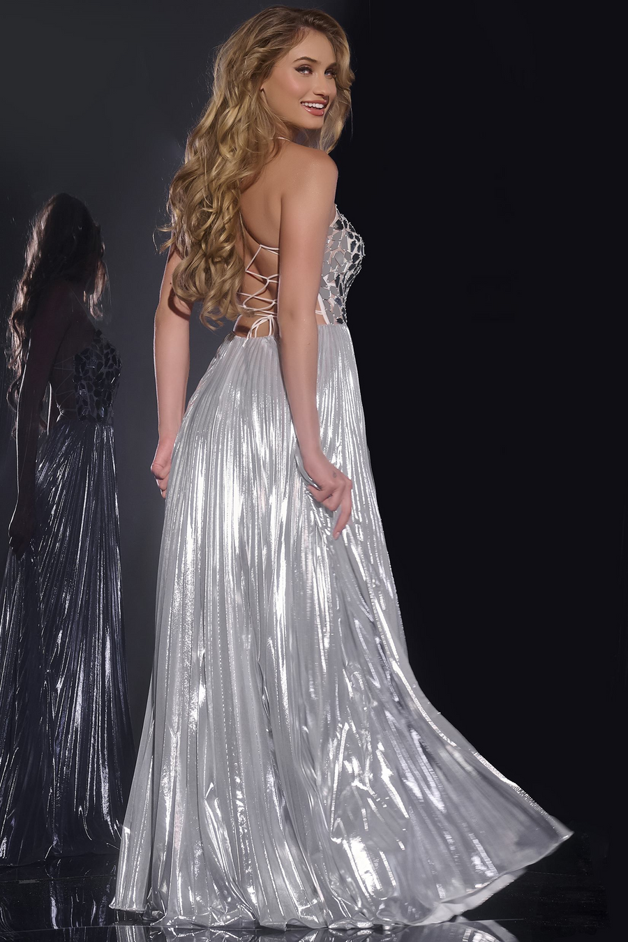 Mirror Embellished Dresses and Gowns – Mydressline