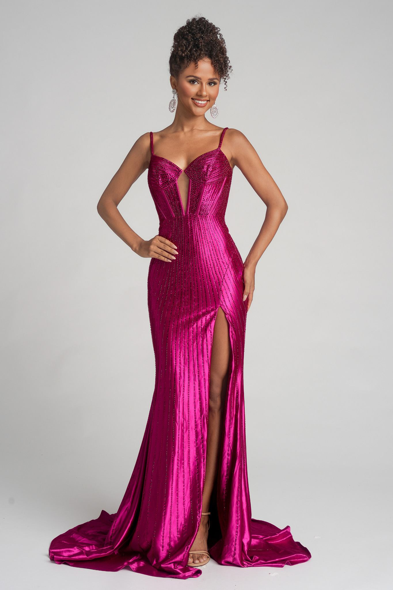 Portia & Scarlett XO070 Evening Dress - Glamorous Satin – Mydressline