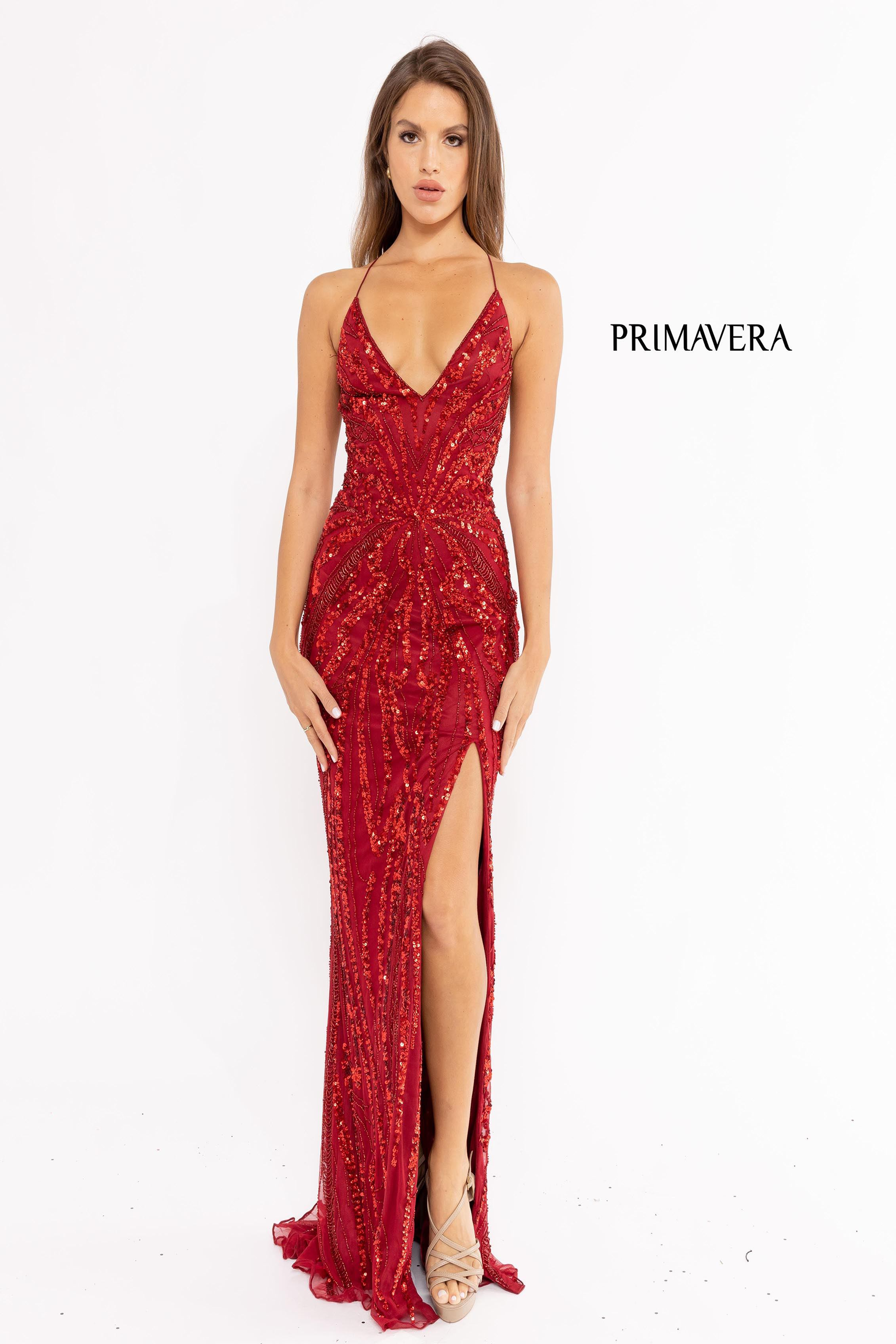 Primavera 3958 Beaded Evening Dress for Elegance and Grace – Mydressline