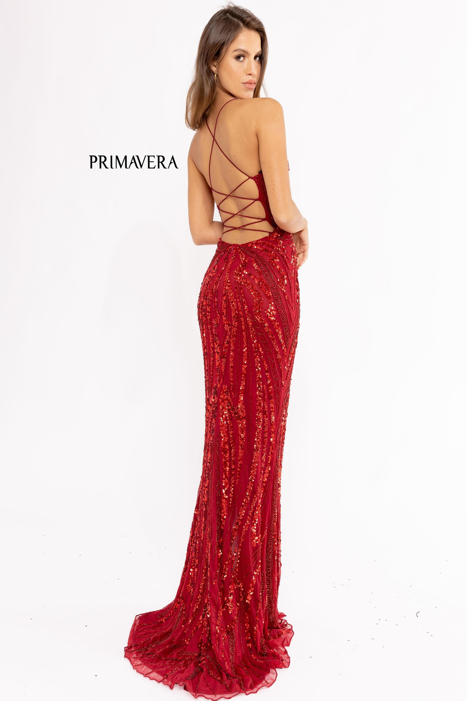 Primavera 3958 Beaded Evening Dress for Elegance and Grace – Mydressline