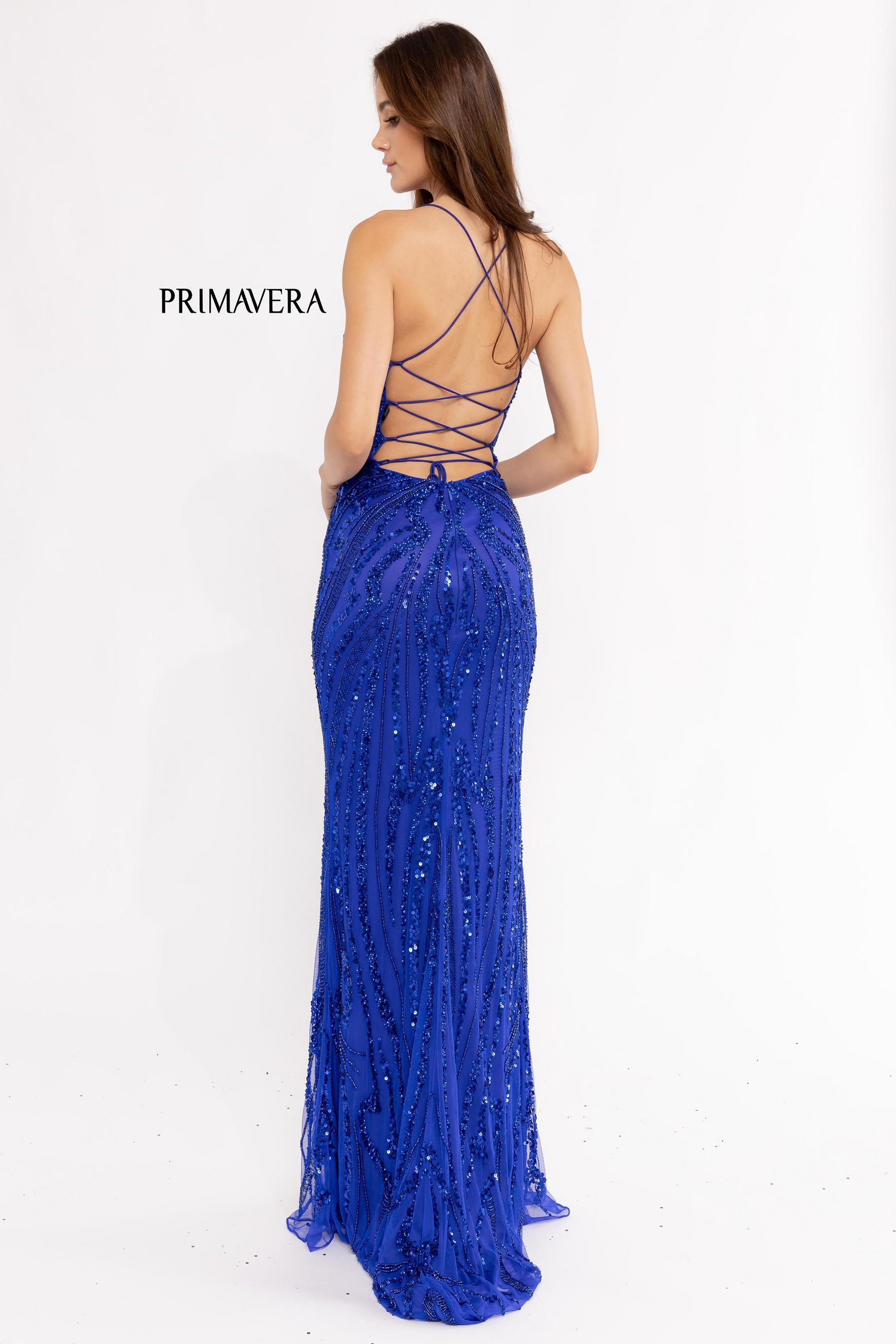Primavera 3958 Beaded Evening Dress for Elegance and Grace – Mydressline
