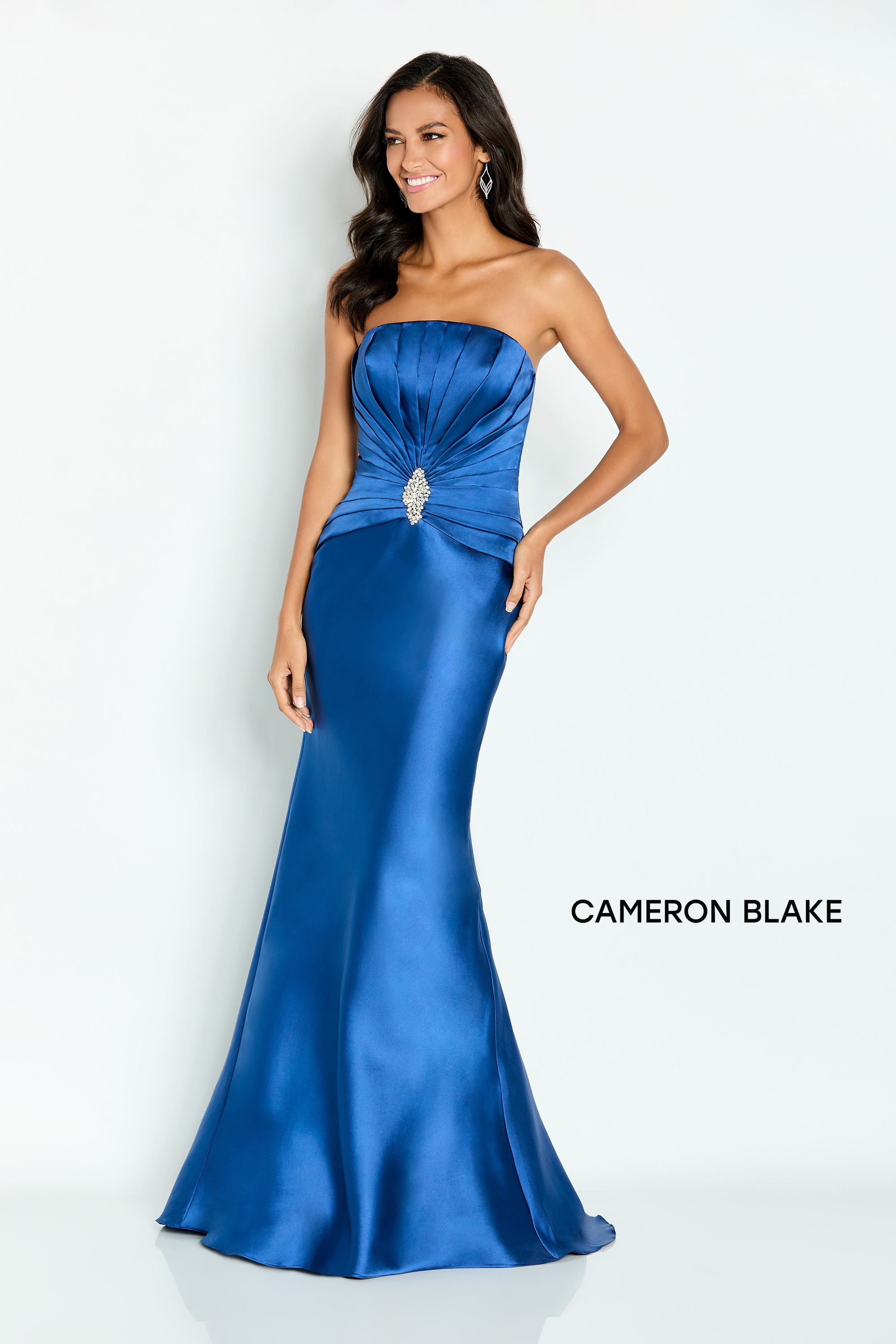Cameron Blake CB134 Mermaid Gown - Luxurious Taffeta – Mydressline