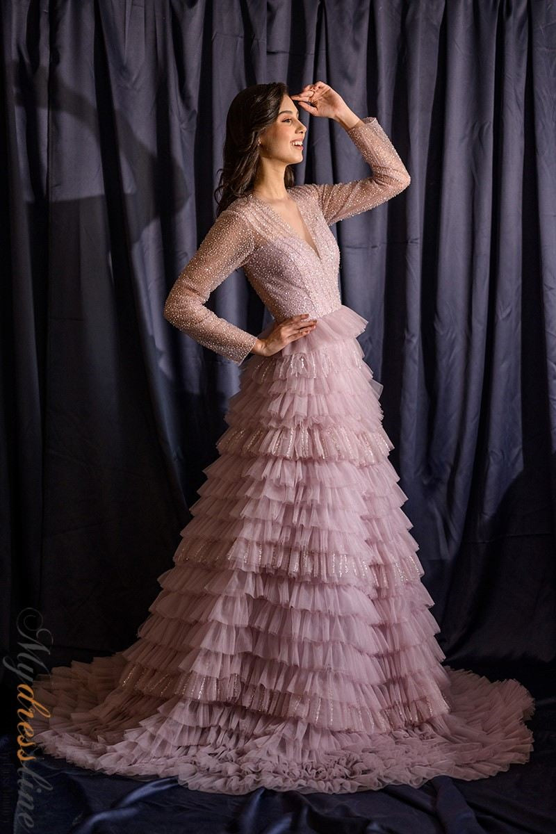 Dulce Celia HELINA Evening Dress - Luxurious Tulle Ball Gown – Mydressline