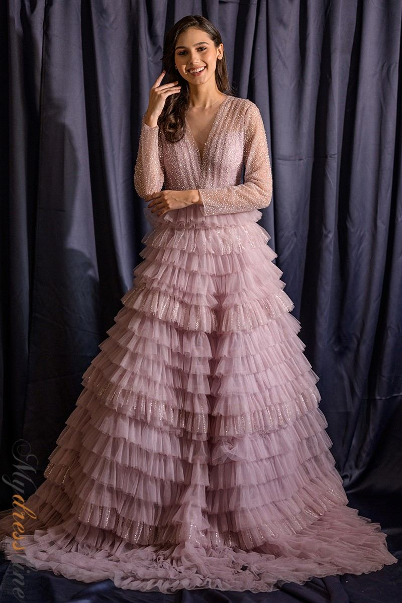 Dulce Celia HELINA Evening Dress - Luxurious Tulle Ball Gown – Mydressline
