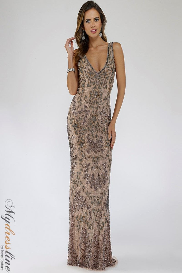 Lara 29530 Evening Dress | Sleeveless Tulle Gown with Beaded Detail ...