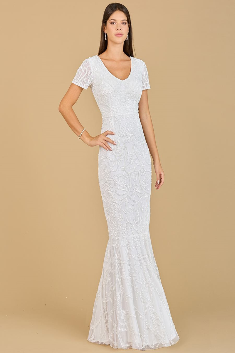 Elegant Lara 51143 Mermaid Silhouette Gown for Special Occasions ...