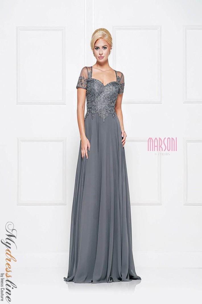 Marsoni M271 A-line Chiffon Dress for Elegant Moments – Mydressline