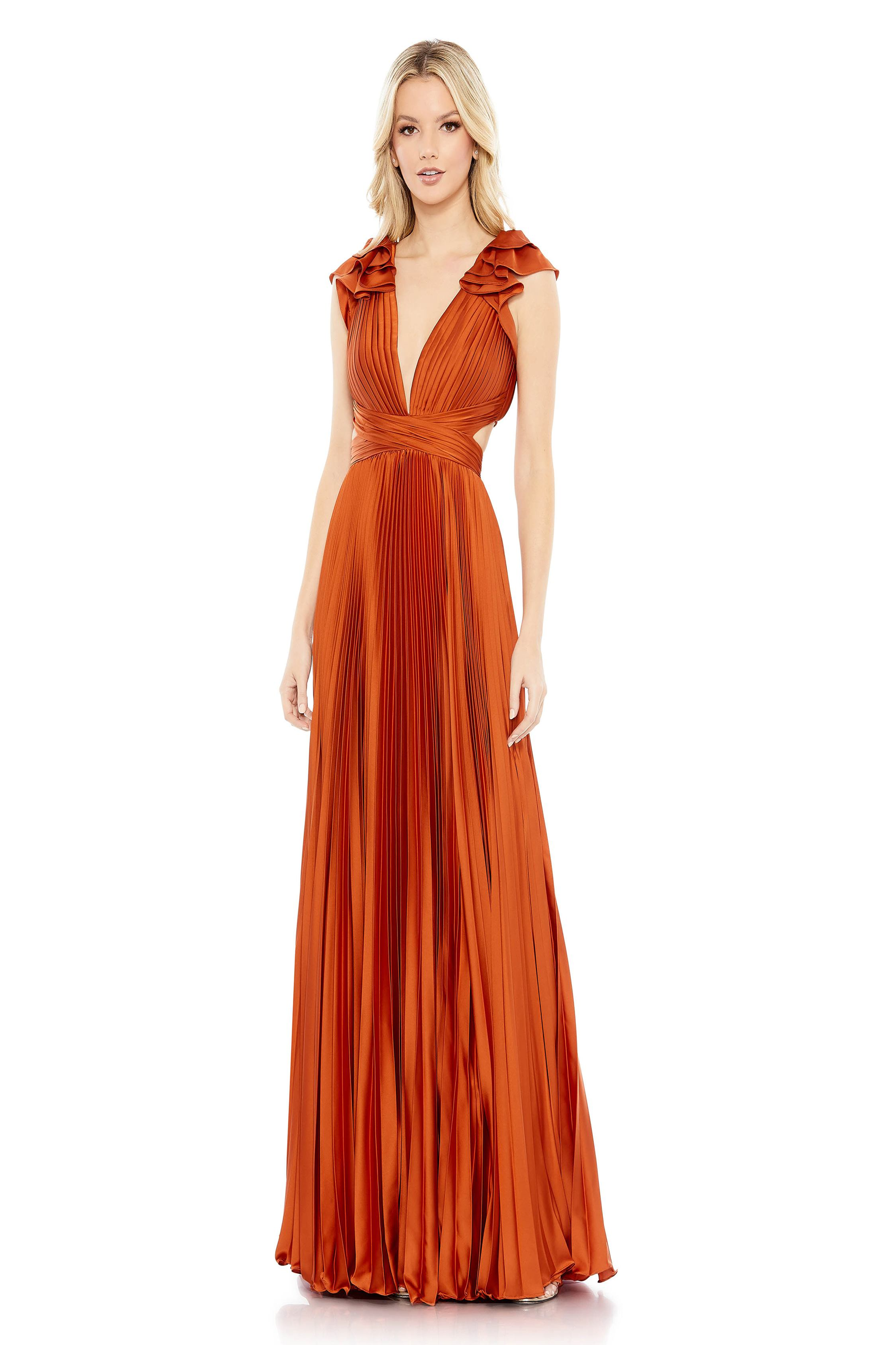 Mac Duggal 26729 A -Line Seven Dress - بريق الأزياء الفاخرة – Mydressline